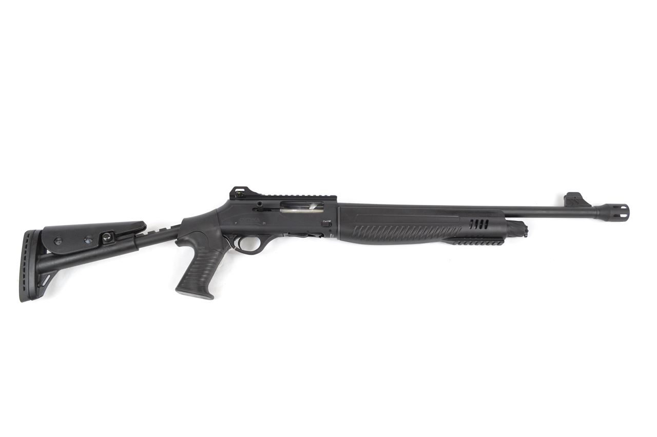 Hatsan Optima Escort MPA-TS Semi-Auto Shotgun - 12Ga, 3", 20", Black ...