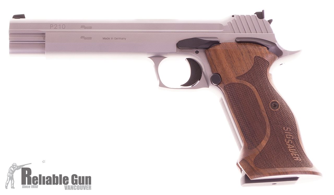 Sig Sauer P210 Super Target Single Action Semi-Auto Pistol - 9mm, 6 ...