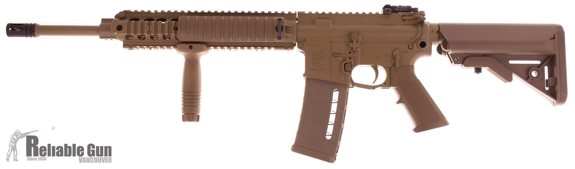 Used Knight's Armament SR-15 Semi-Auto 5.56mm, 16" Barrel, Quad Rail, 2 ...
