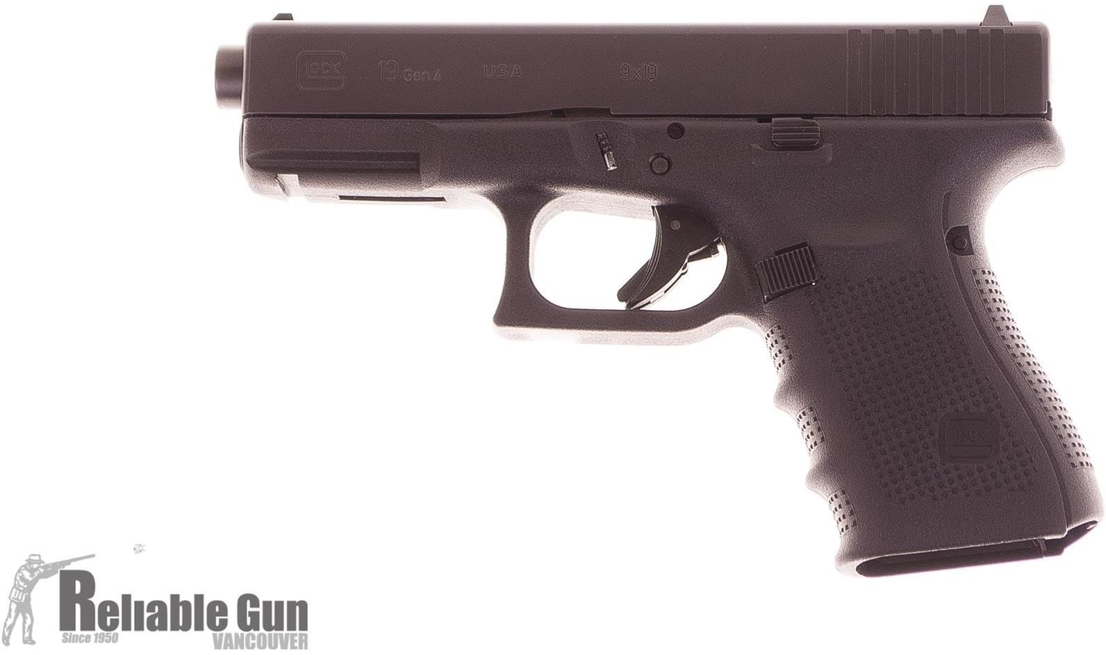 Used Glock 19 Gen4 Semi-Auto 9mm, Canadian Special Edition, Maple Leaf ...