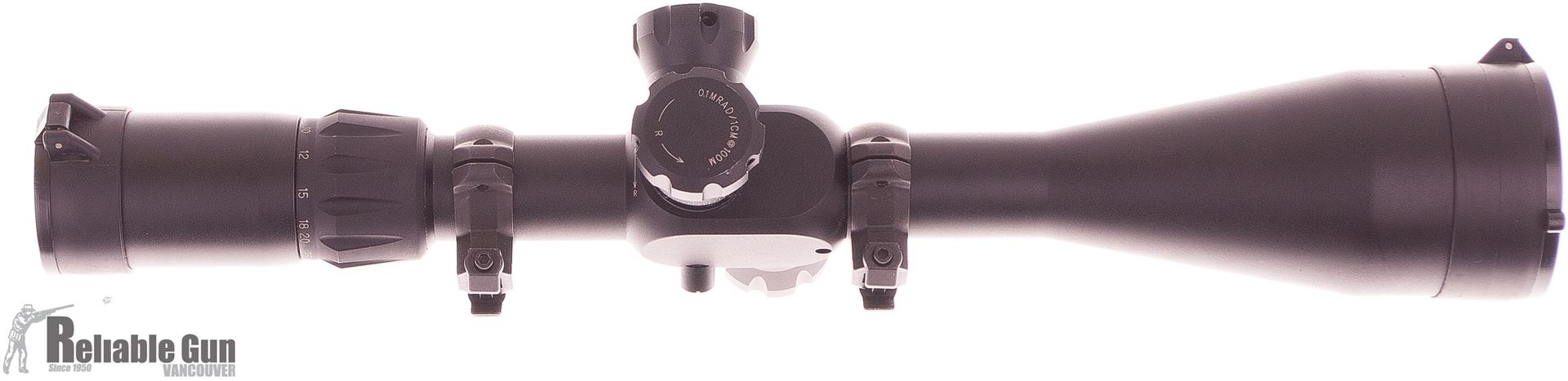 Used Falcon Menace 5.5-25x50 Scope, First Focal Plane, Mil Reticle, M ...