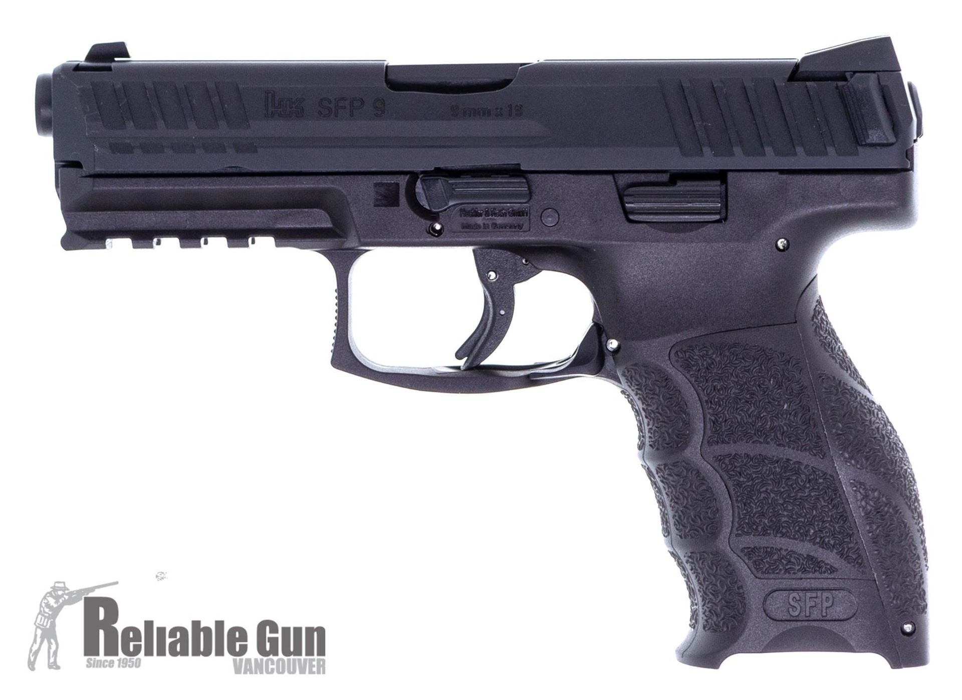 Used H&K SFP9 Semi-Auto Striker Fire Pistol - 9mm, Adjustable Grips, 3 ...
