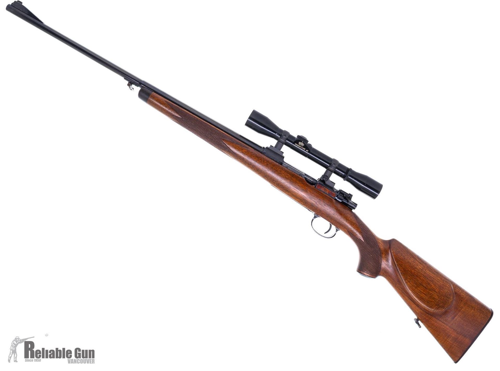 Used Custom Mauser 98 Bolt Action Rifle - 8x57, Walnut Stock, Double ...