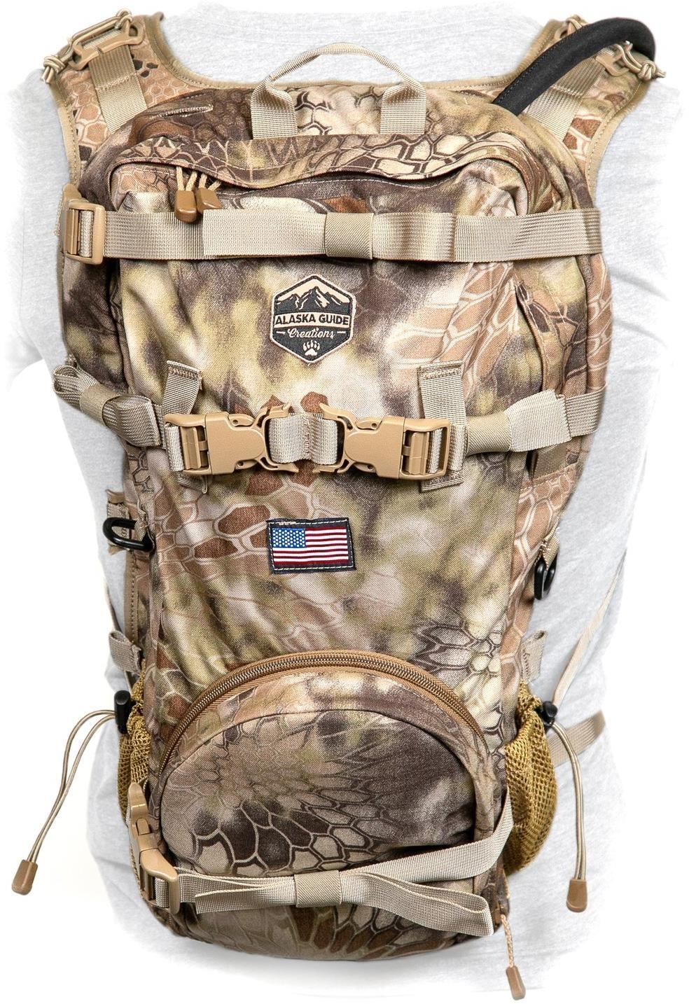 Alaska Guide Creations Packs - Scout Backpack, Kryptek Camo, 2 lbs 13 ...