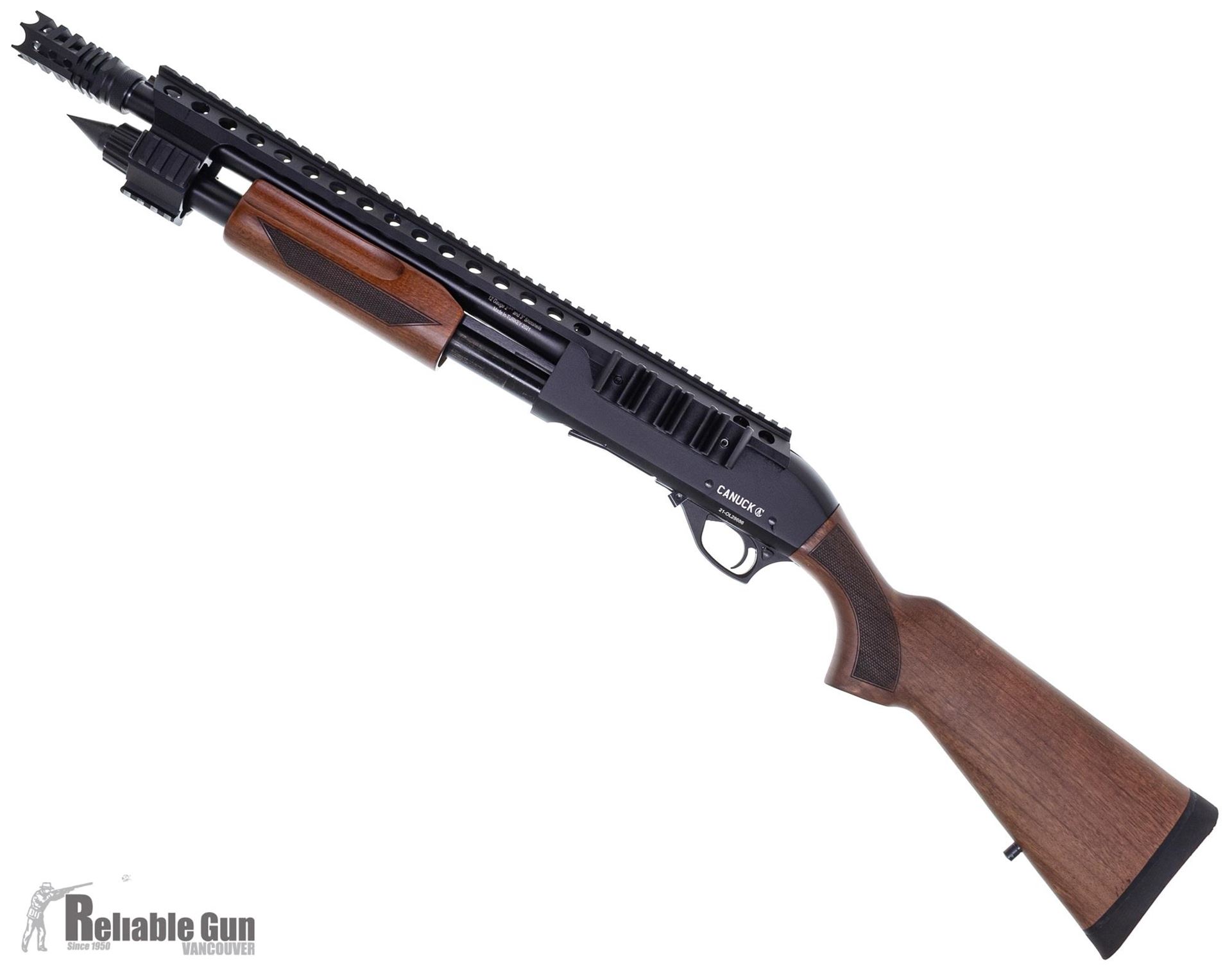 Canuck Renegade Pump-Action Shotgun. Reliable Gun: Firearms, Ammunition ...