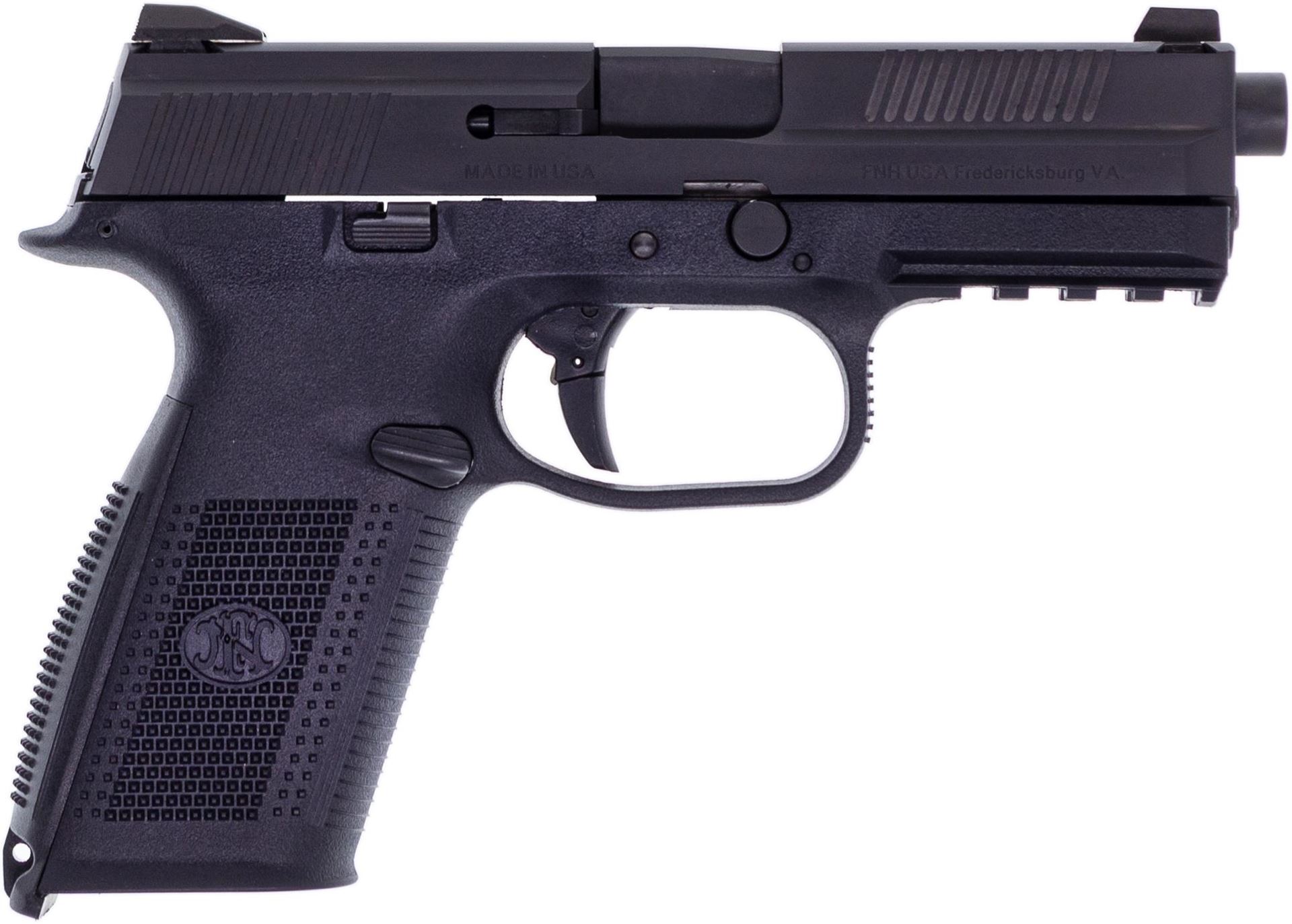 Used FN Pistol FNS-9, 9mm Semi Auto, 4.25' Barrel, Black Slide & Frame ...