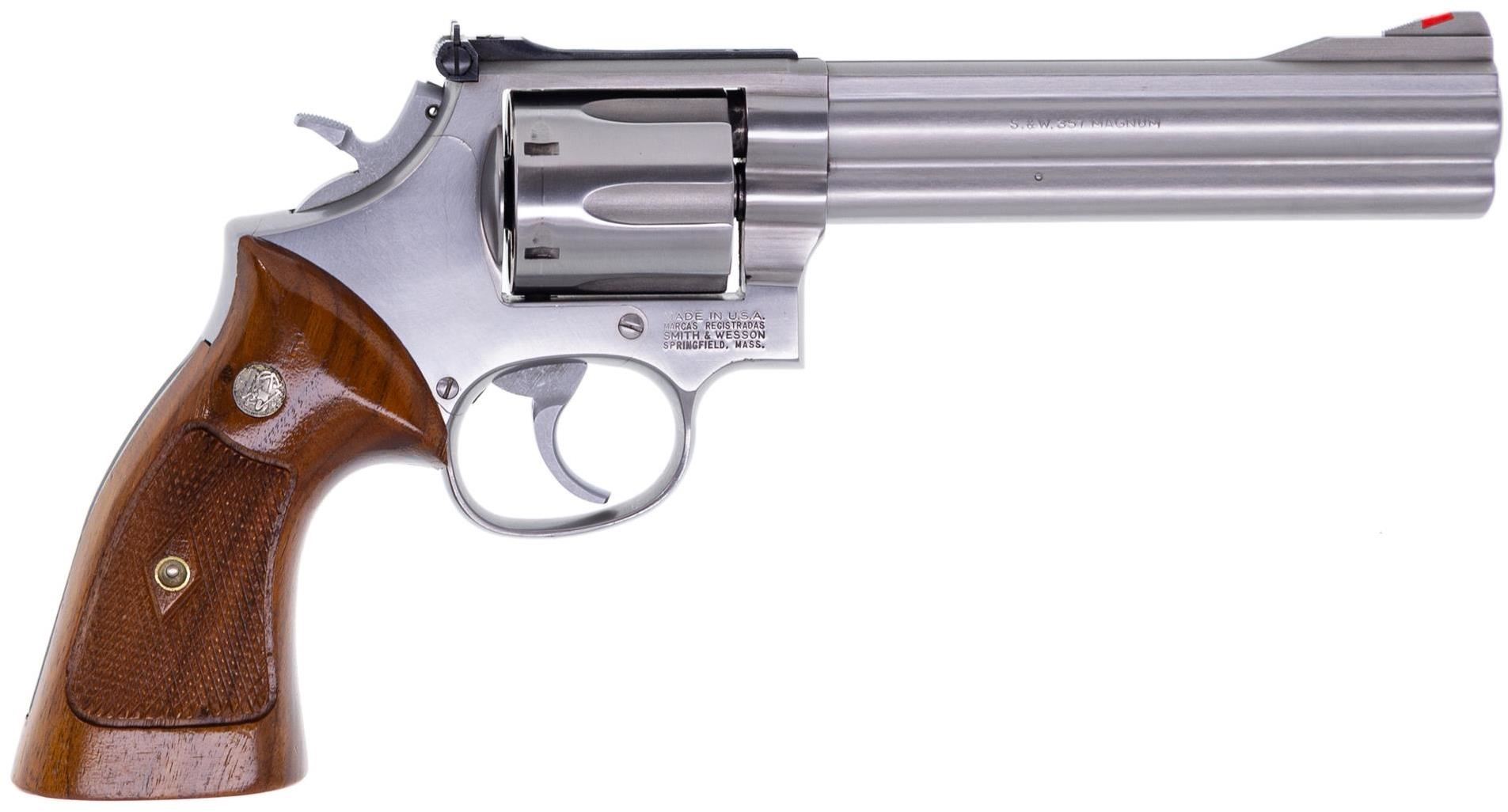 Used Smith & Wesson 686-3 Stainless, 357 Magnum Revolver, 6'' Barrel, 6 ...