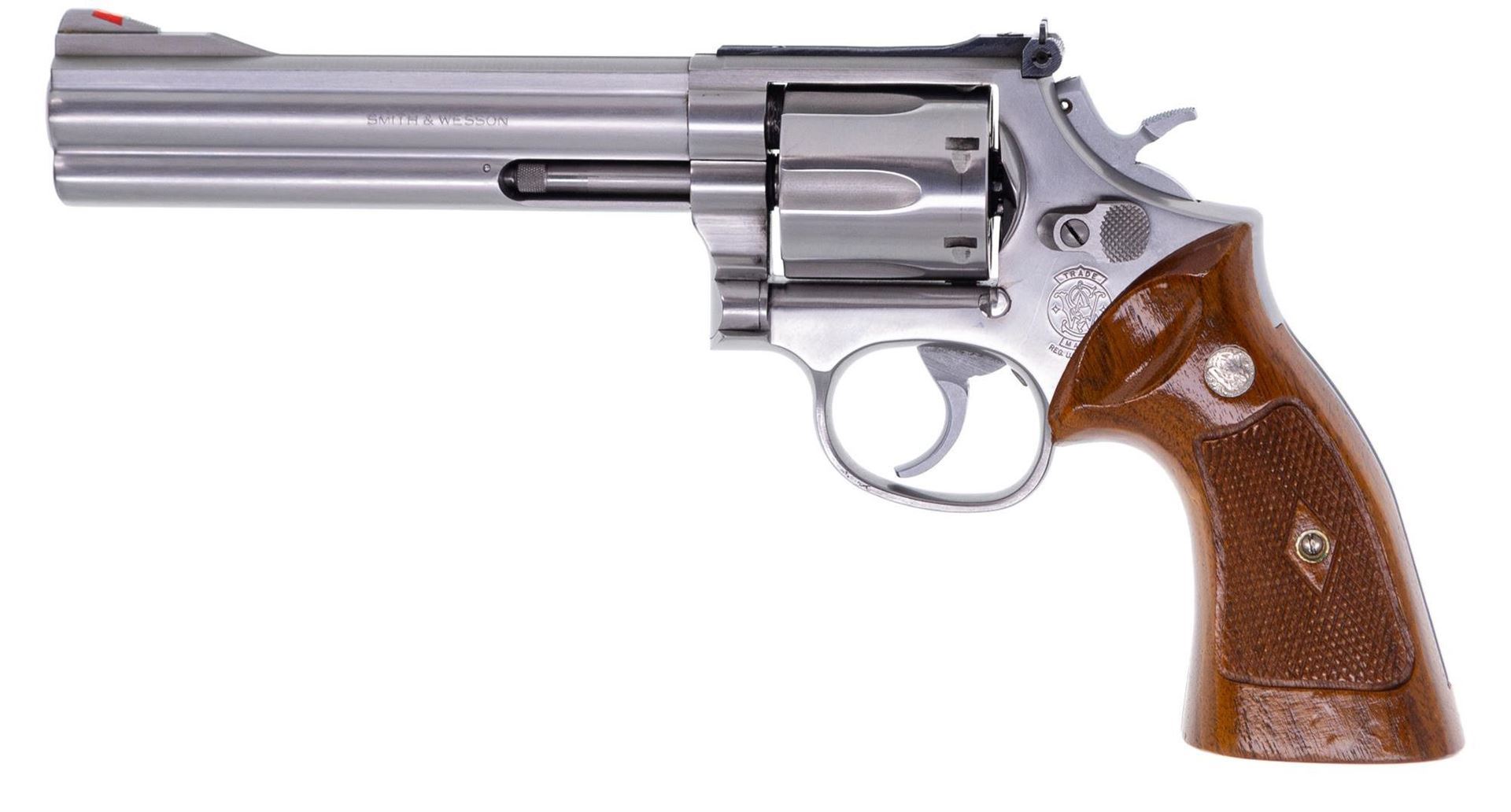 Used Smith & Wesson 686-3 Stainless, 357 Magnum Revolver, 6'' Barrel, 6 ...