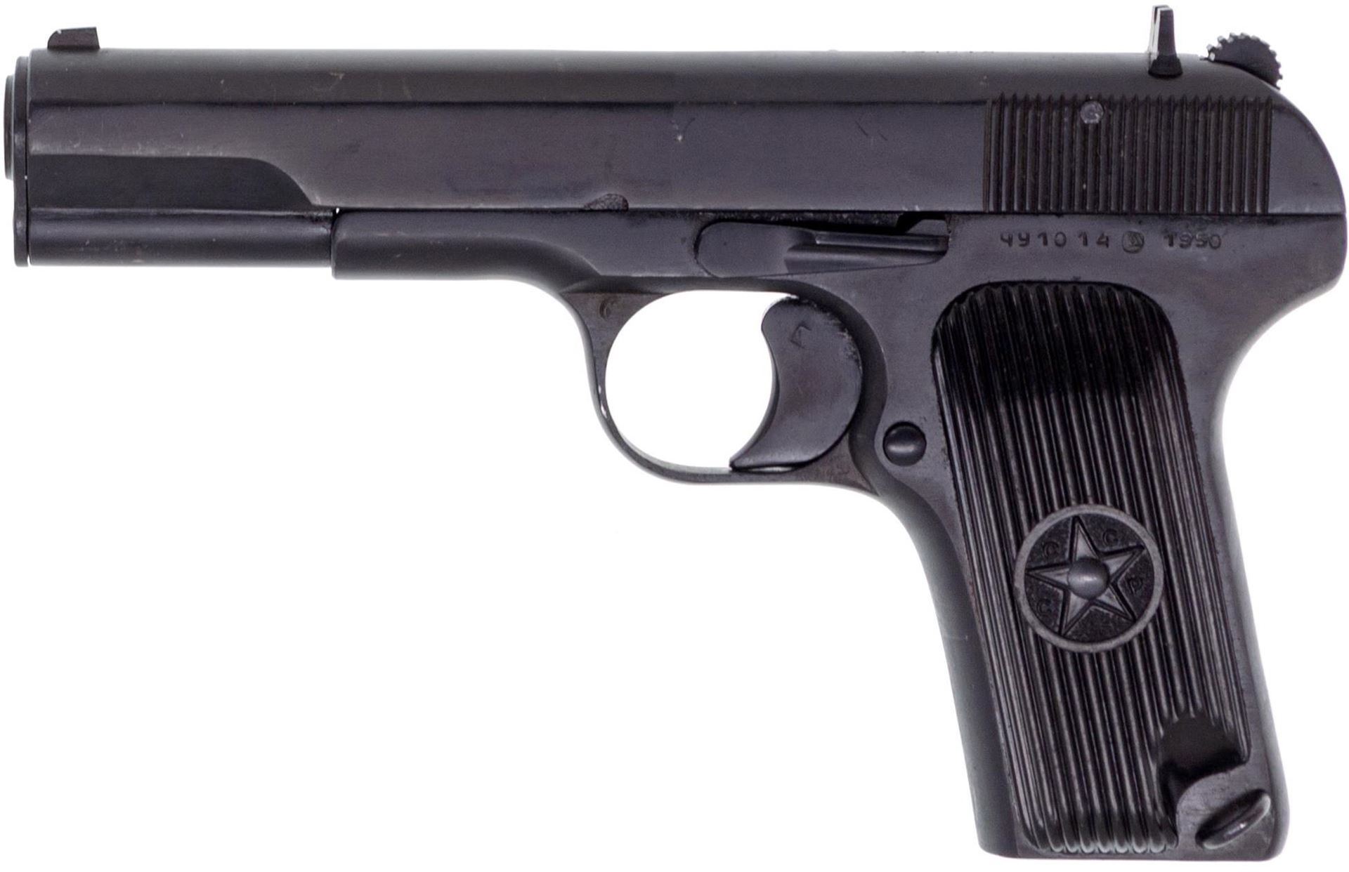 Used Tokarev TT-33 Semi-Auto 7.62x25mm, 4.5" Barrel, 1950 Izhevsk, With ...