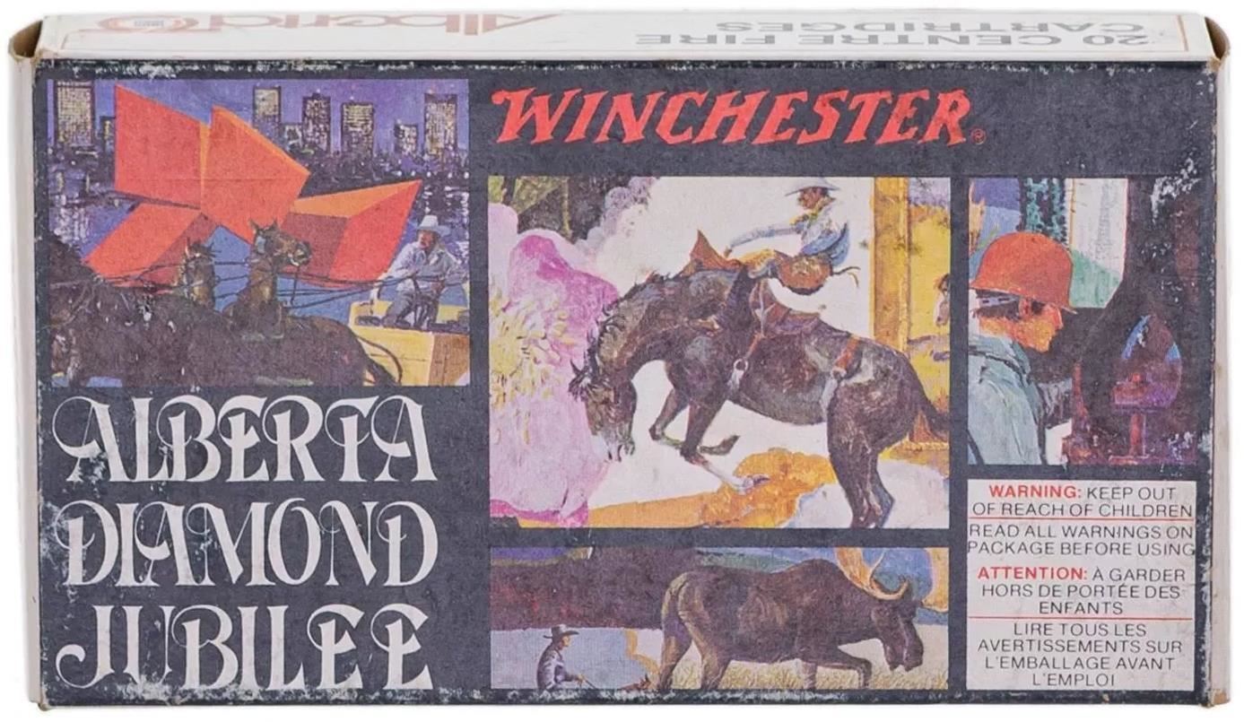 Winchester Alberta Diamond Jubilee (1980 Collector) Rifle Ammunition ...