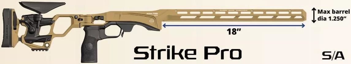 Cadex Defence Strike Pro Chassis. Reliable Gun: Firearms, Ammunition ...