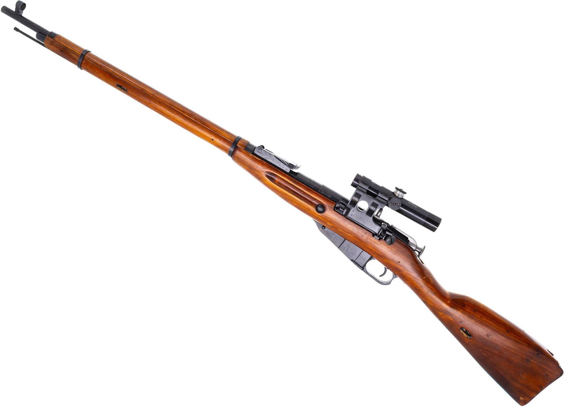 Used Mosin Nagant 91/30 Sniper Bolt-Action 7.62x54R, 1943 Izhevsk, With ...
