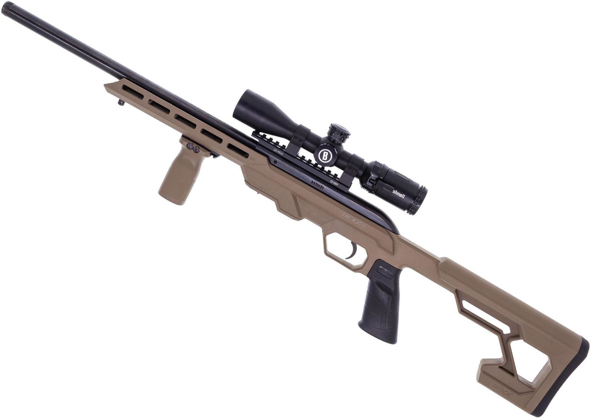 Used Savage 64 Precision Semi-Auto Rifle, 22Lr, 16", Blued, MDT FDE Oryx Chassis, 20 MOA Rail ...