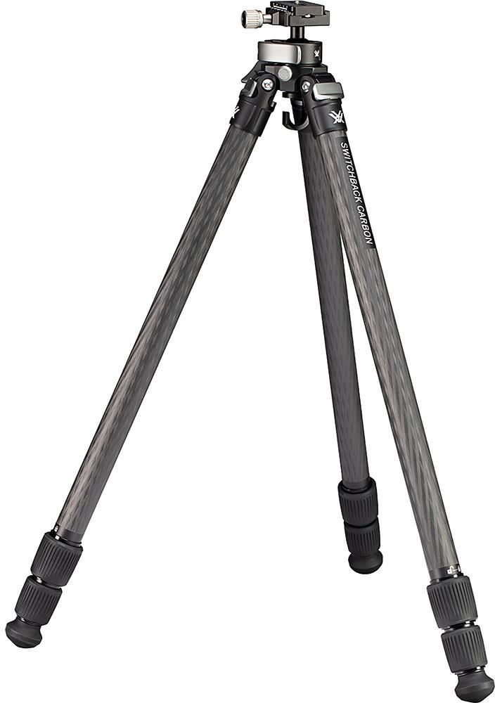 Vortex Optics, Switchback Carbon Tripod Kit, 65" Max Height, 29" Folded ...