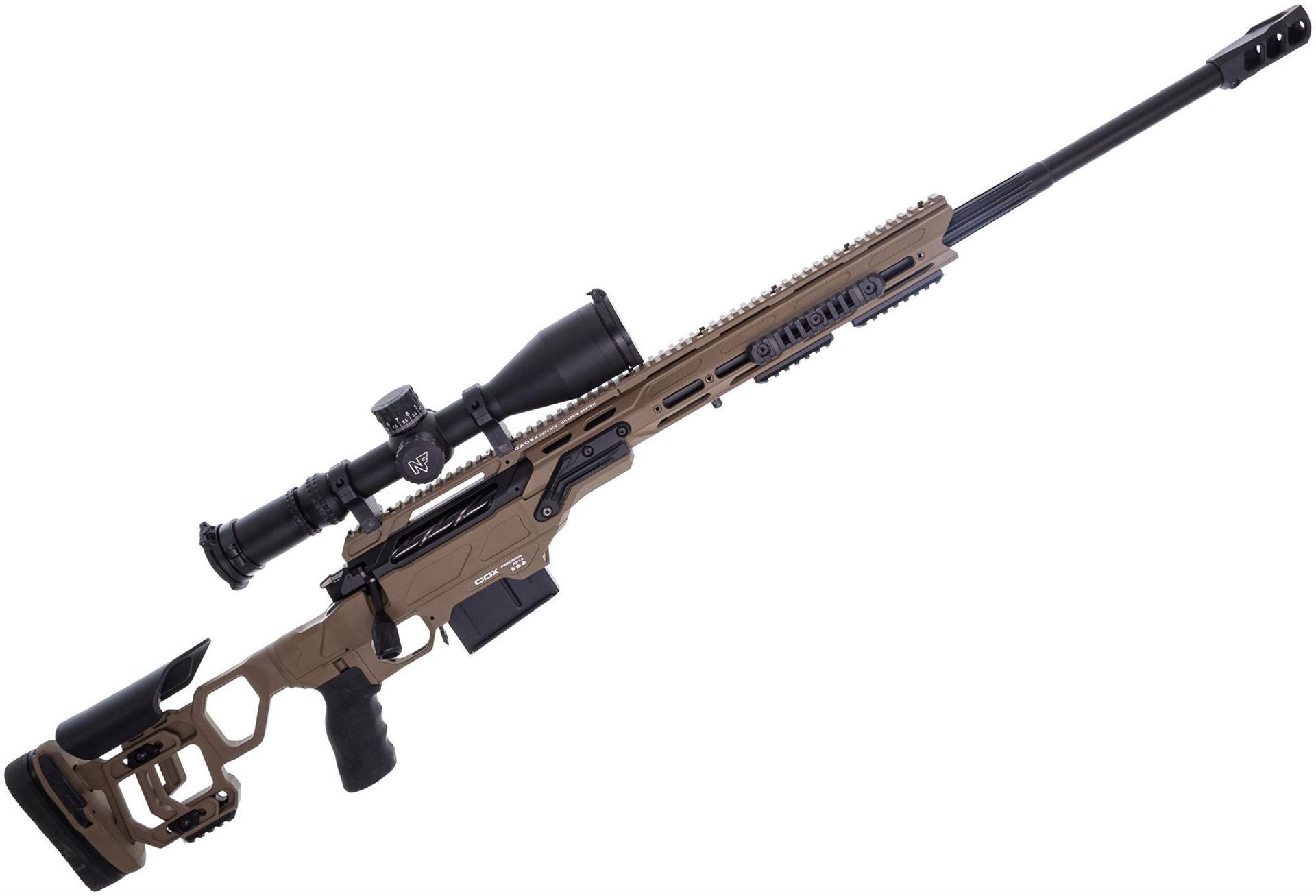 Used Cadex CDX-33 Patriot Bolt-Action Rifle, 338 Lapua, 27" Fluted ...