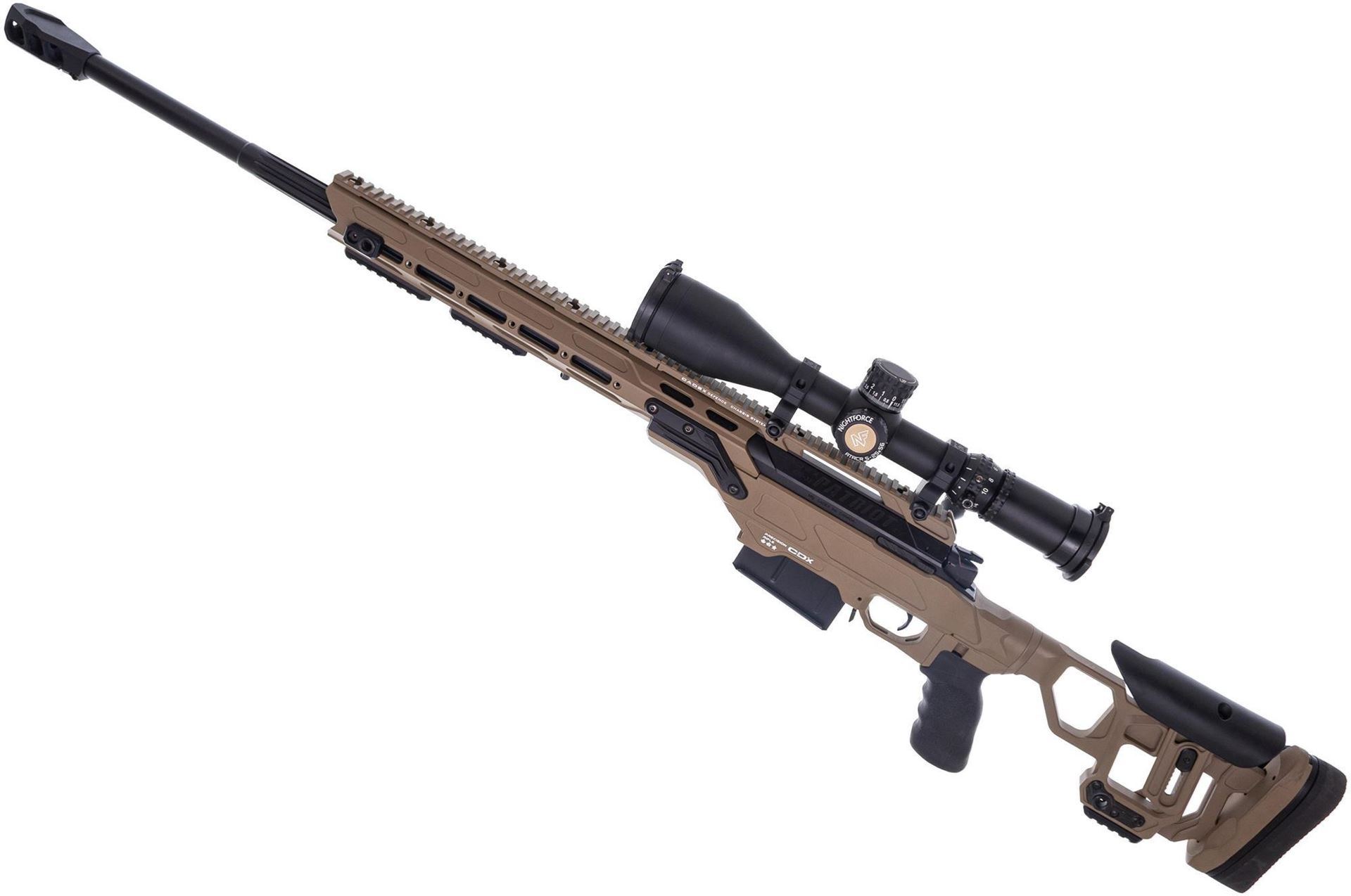 Used Cadex CDX-33 Patriot Bolt-Action Rifle, 338 Lapua, 27" Fluted ...