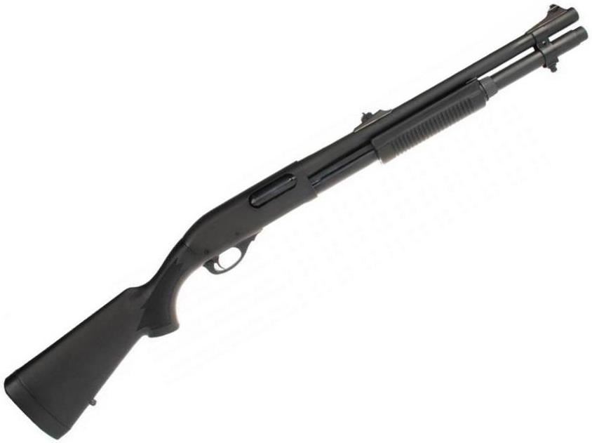 Remington 870 Police Pump-Action Shotgun. Reliable Gun: Firearms ...