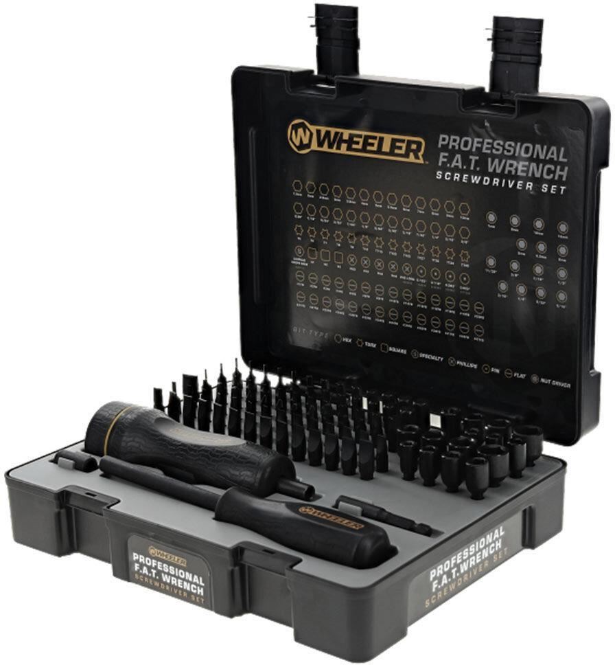 Wheeler Engineering Gunsmithing Screwdriver - 100 Piece Professional ...