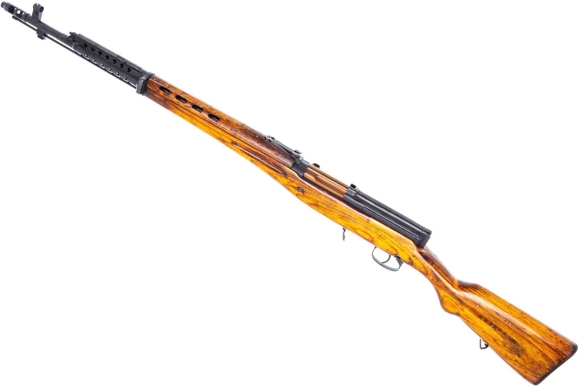 Used Tokarev SVT-40 Semi-Auto Rifle, 7.62x54R, 26.5" Barrel, Full ...