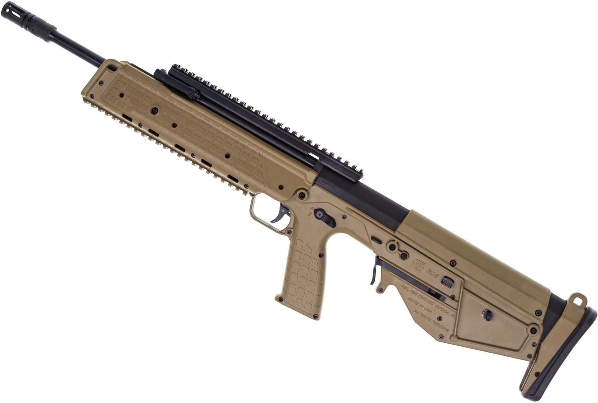 Kel-Tec RDB Bullpup Semi-Auto Rifle - 223 Rem, 20" Barrel, Black, Tan ...