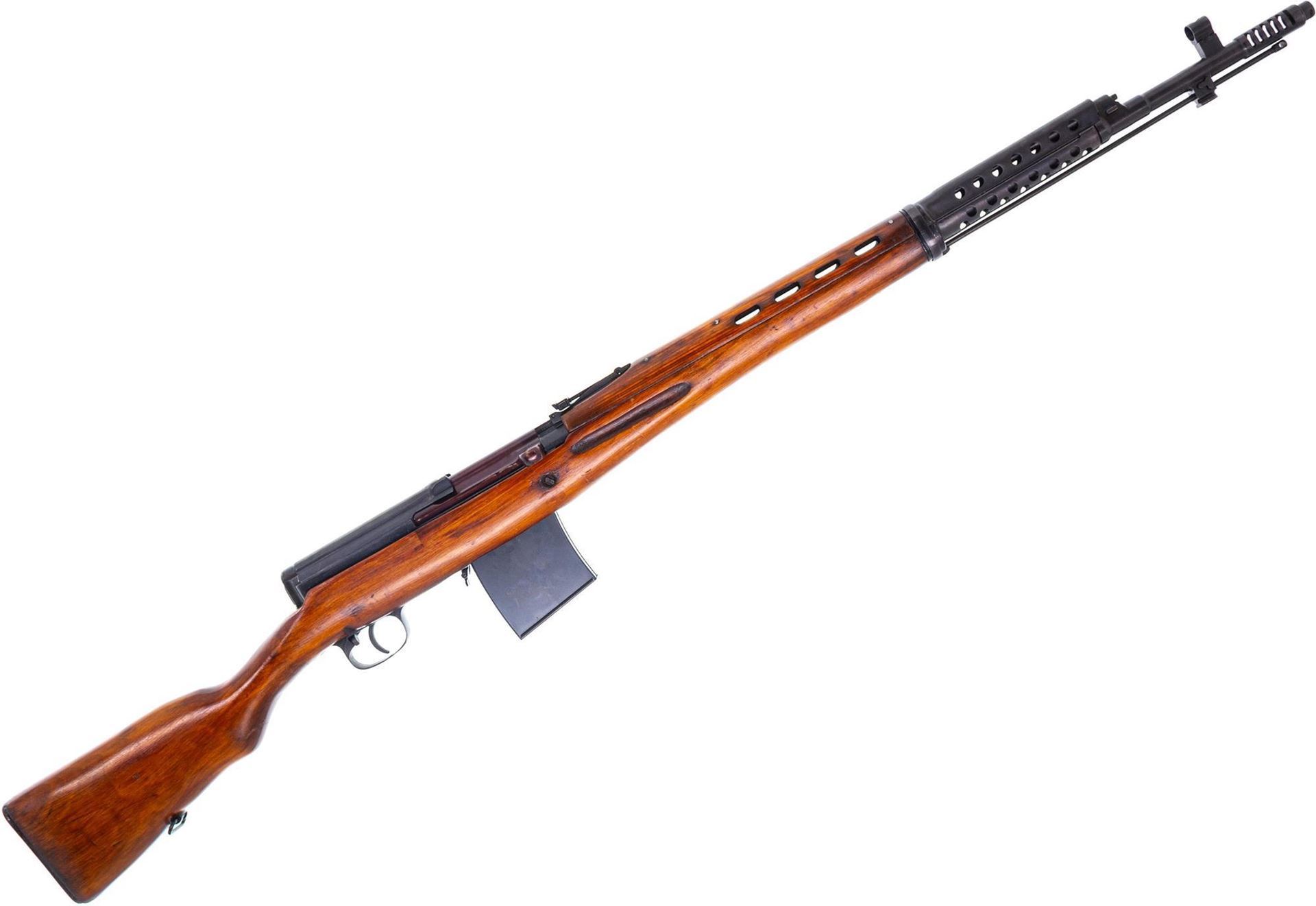 Used Tokarev SVT-40 Semi-Auto Rifle, 7.62x54R, 25.6" Barrel, Full ...