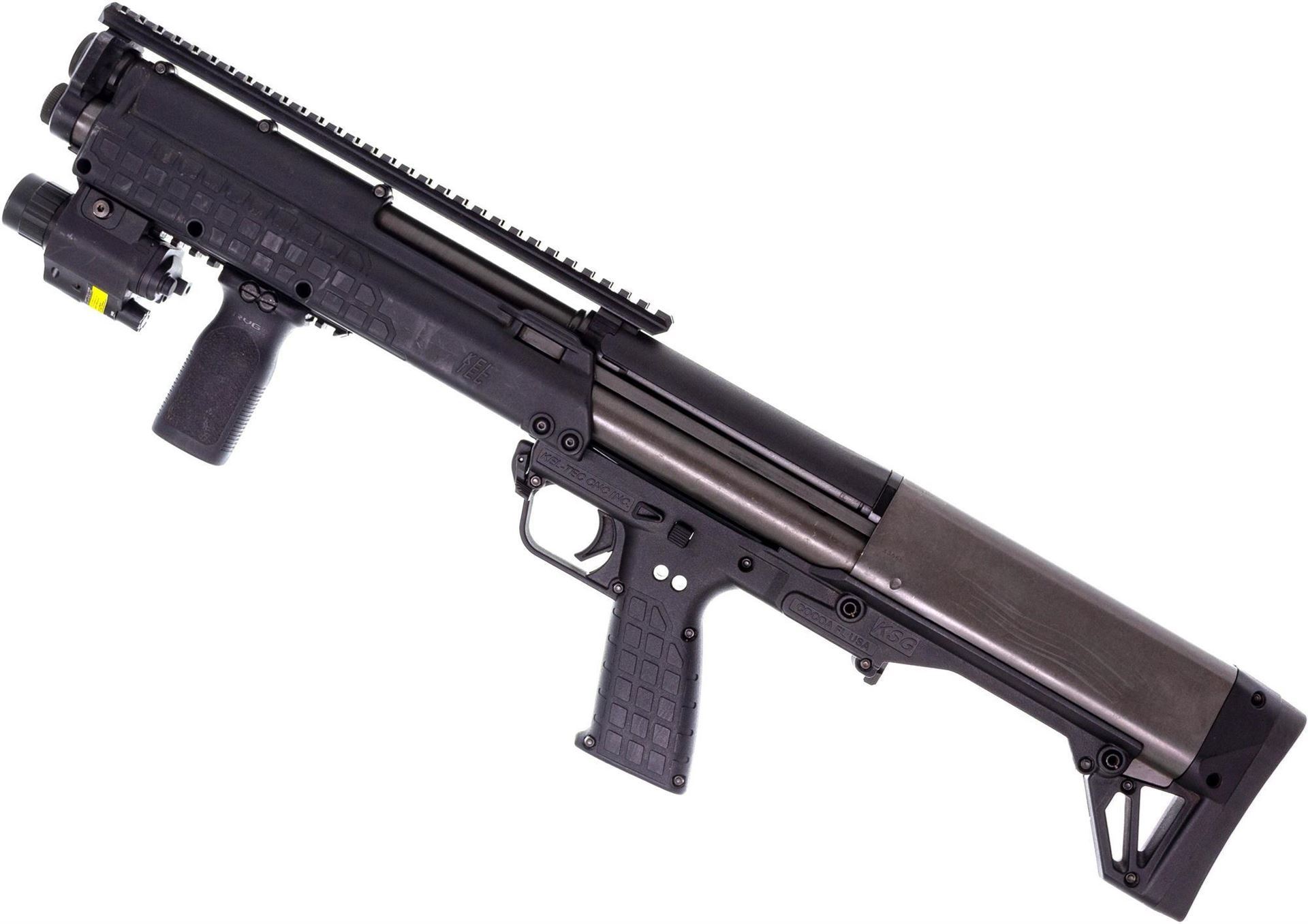 Used Keltec KSG Pump-Action Shotgun, 12Ga, 3", 18.5" Barrel, Fixed ...