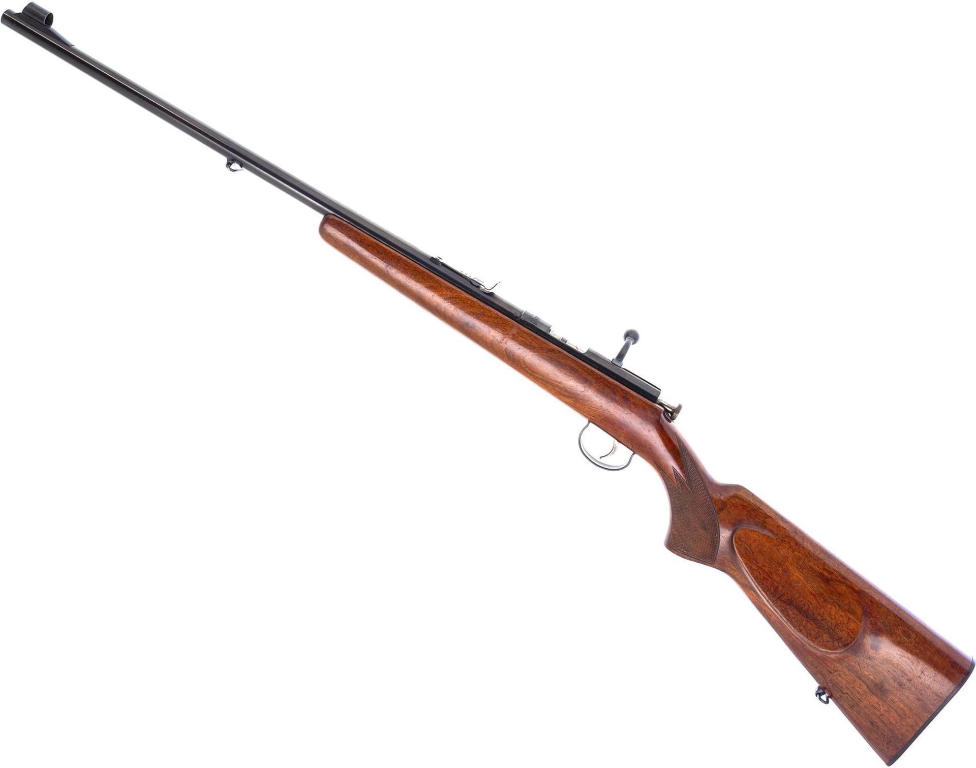 Used Anschutz Single Shot Bolt-Action Rifle, 22LR, 21.5" Barrel, Blued ...