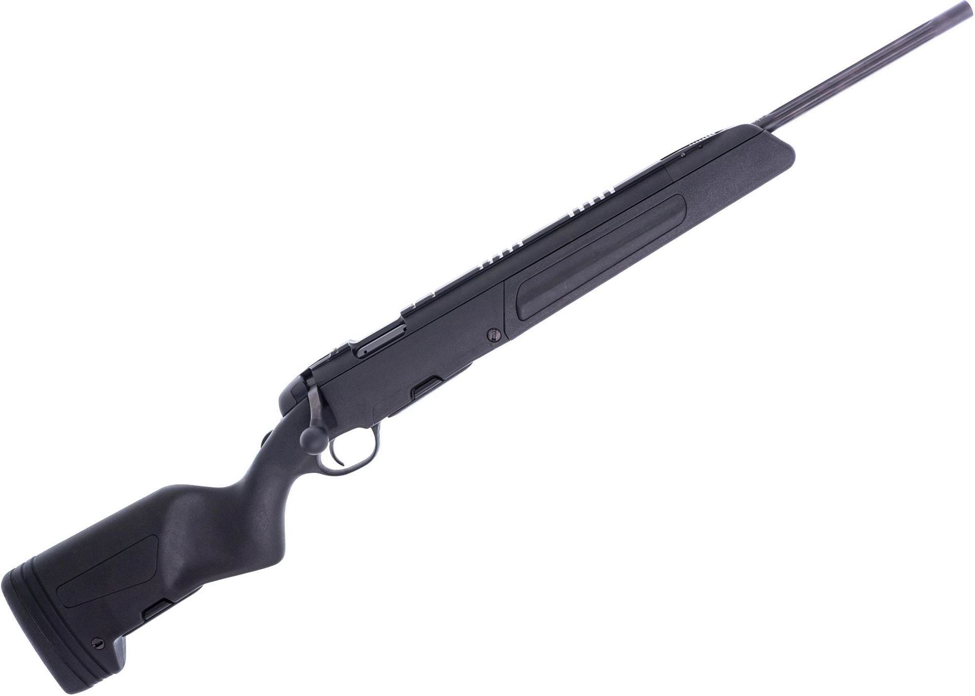 Steyr Scout Bolt Action Rifle - 223 Rem, 19", Forged/Fluted, Black ...