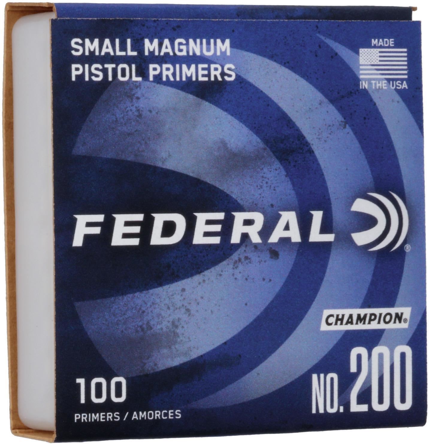 Federal Champion Centerfire Primers. Reliable Gun: Firearms, Ammunition ...