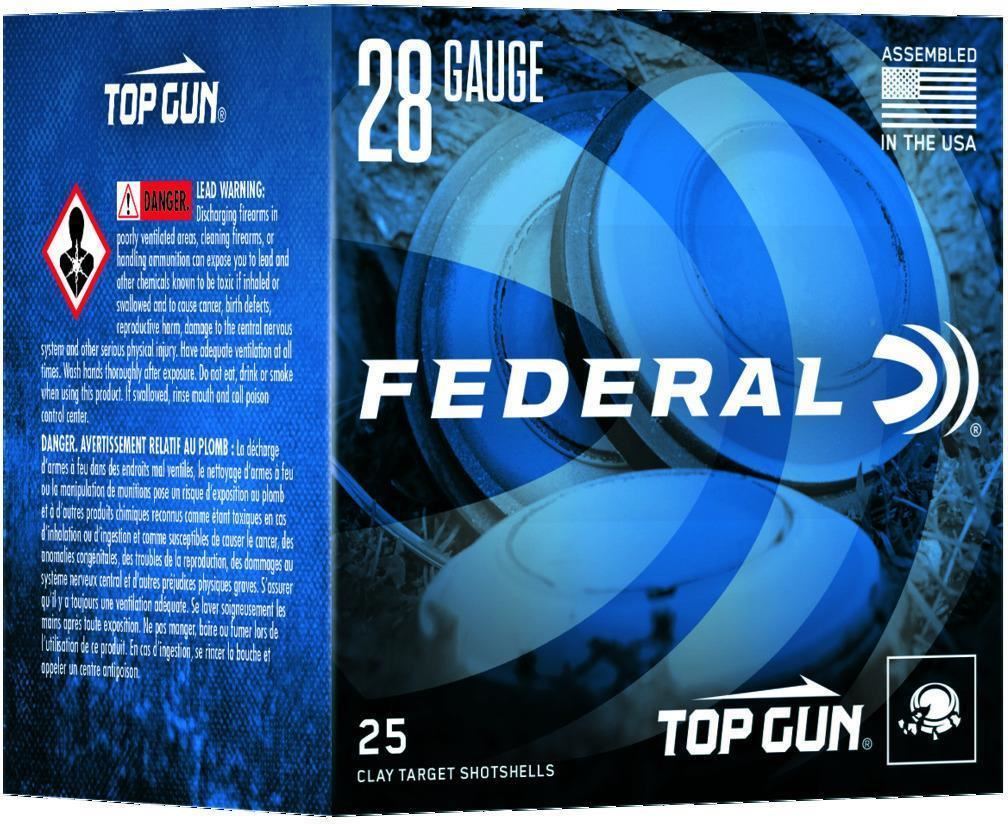 Federal Top Gun Sporting Clay Shotgun Ammunition. Reliable Gun ...