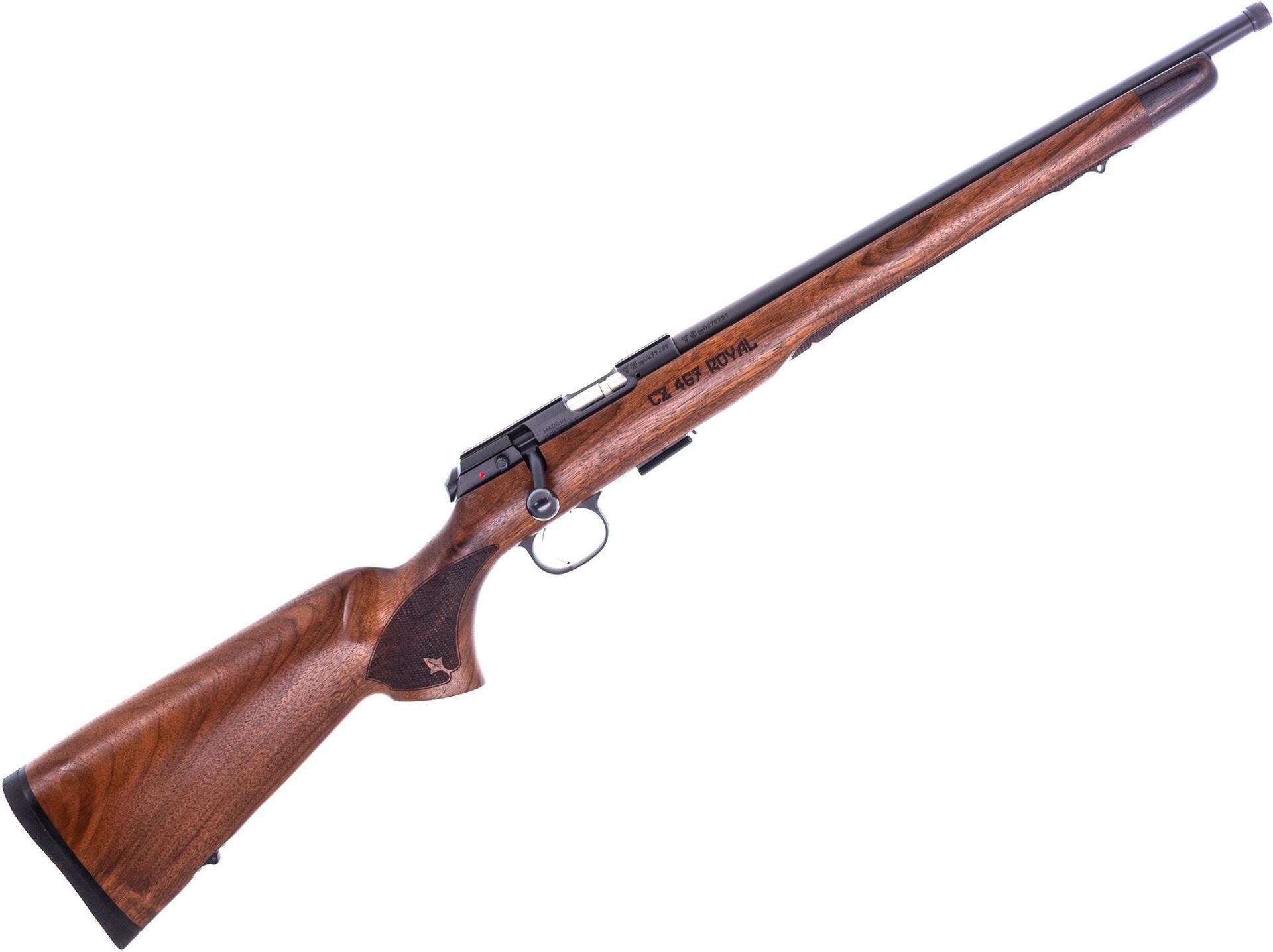 Used CZ 457 Royal Bolt-Action Rifle, 22 LR, 20" Barrel, Blued, Wood ...