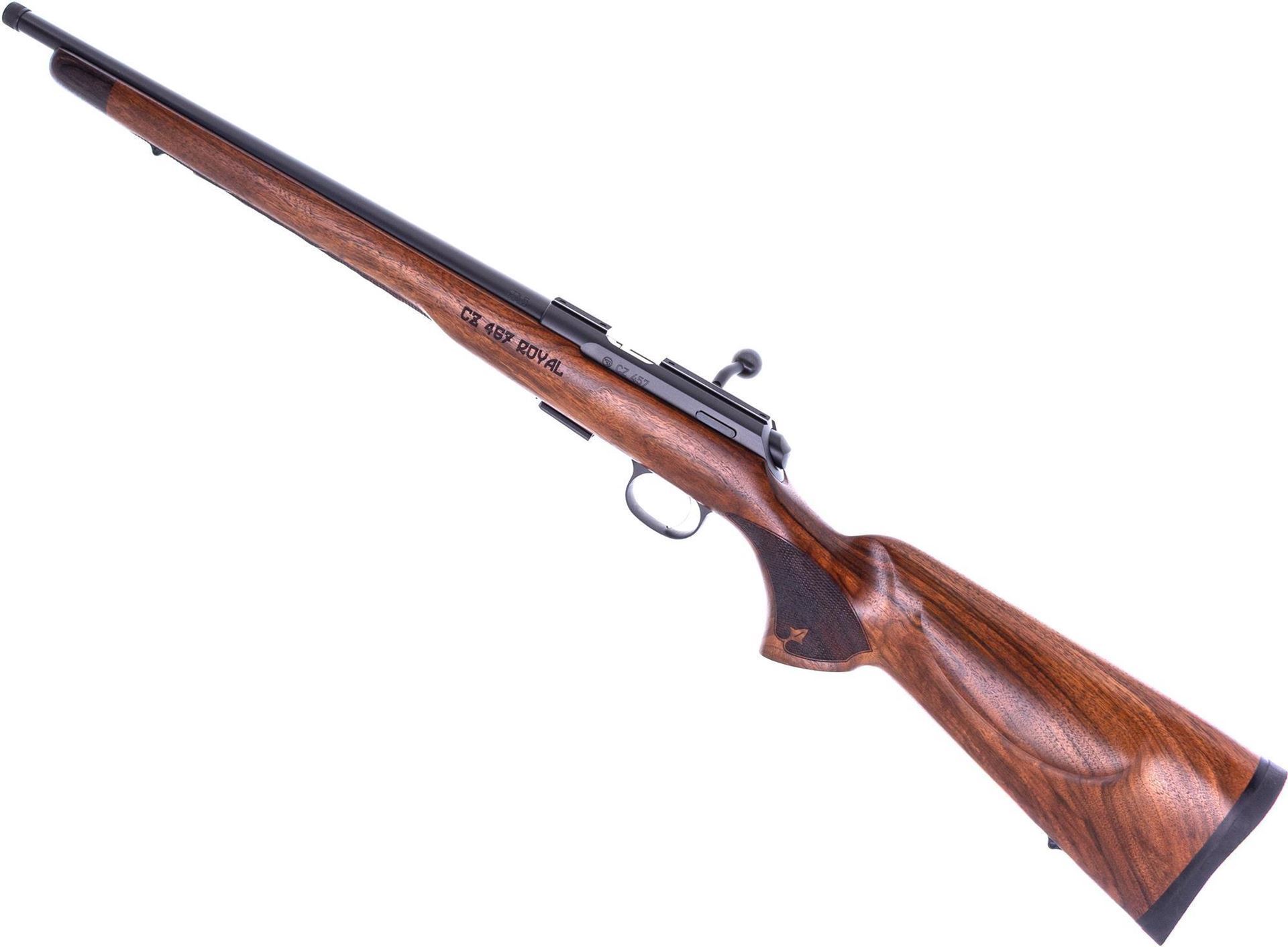 Used CZ 457 Royal Bolt-Action Rifle, 22 LR, 20" Barrel, Blued, Wood ...