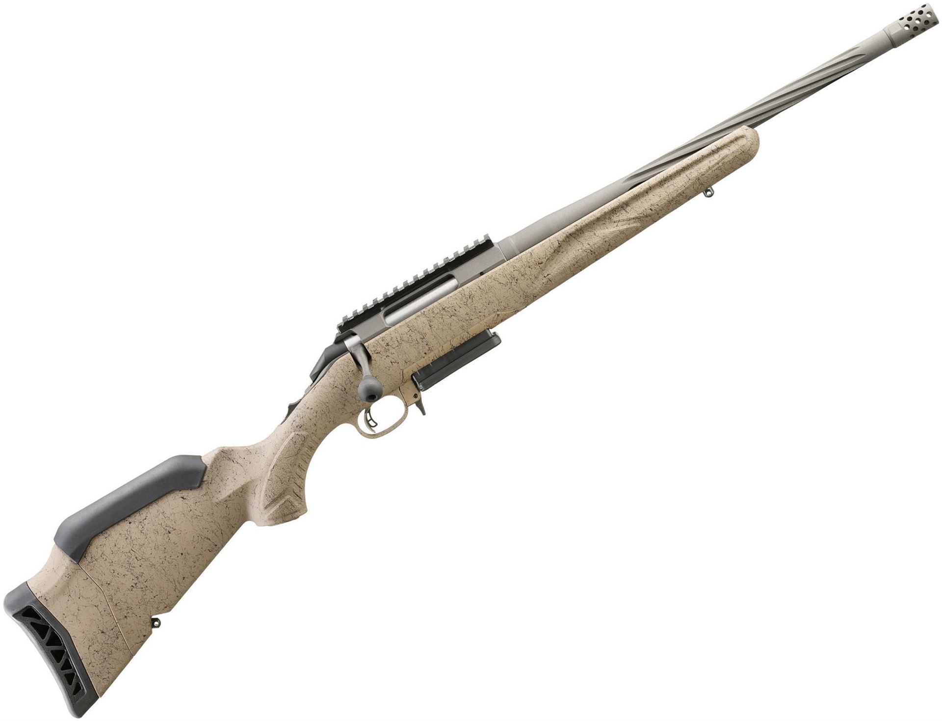 Ruger American Gen II Ranch Bolt Action Rifle - 6.5 Creedmoor, 16.1 ...