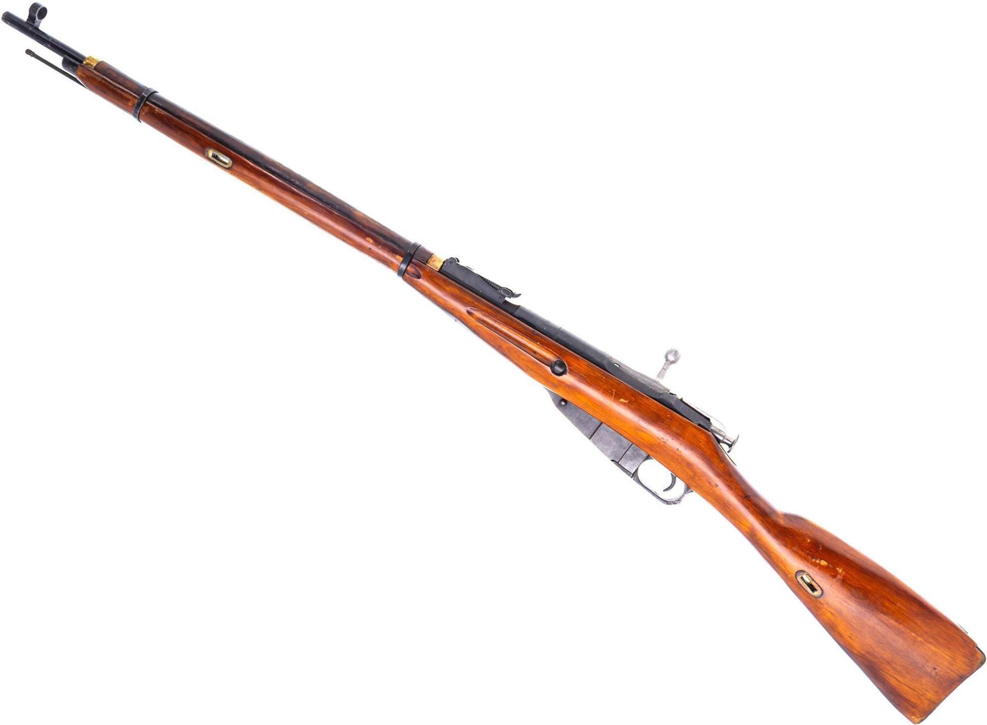 Used Mosin Nagant M91/30 Bolt-Action Rifle, 28.5" Barrel, Full Military ...