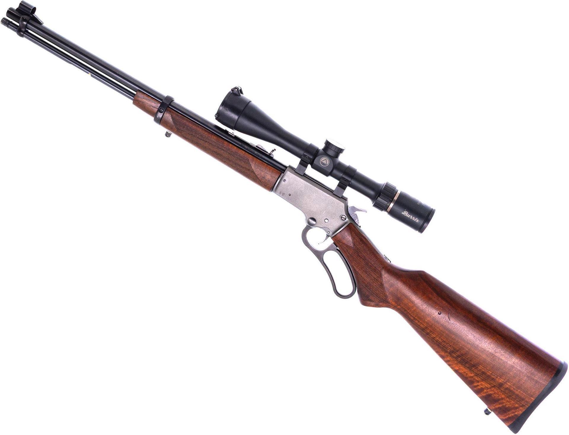 Used Chiappa LA322 Lever-Action 22 LR, 19" Barrel, With Burris Droptine ...
