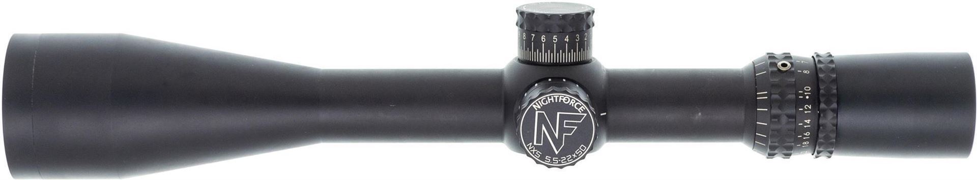 Used Nightforce NXS Riflescope - 5.5-22x50mm, 30mm Tube, Illuminated NP ...