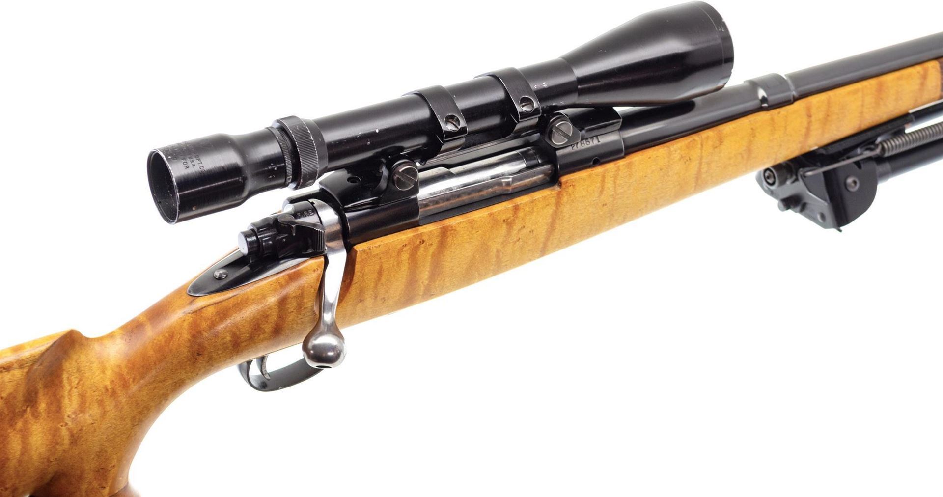 Used Winchester Model 70 Pre 64, 270 Win, 21'' Barrel, Custom Maple ...