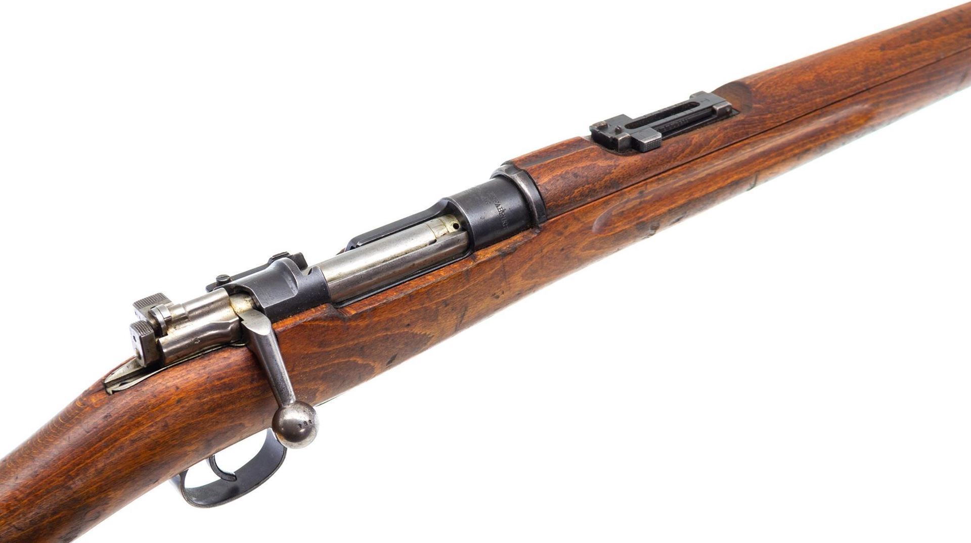 Used Husqvarna Mauser M38 Bolt-Action 6.5x55mm Swedish, Full Military ...