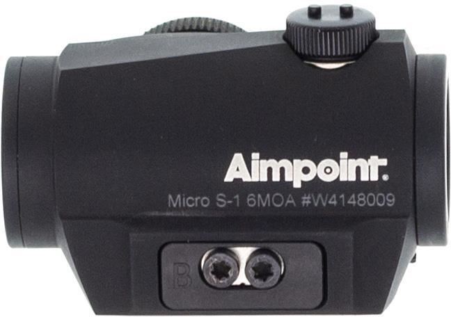 Used Aimpoint Micro S-1 Red Dot Sight, 6 MOA Dot, With Mount Kit ...