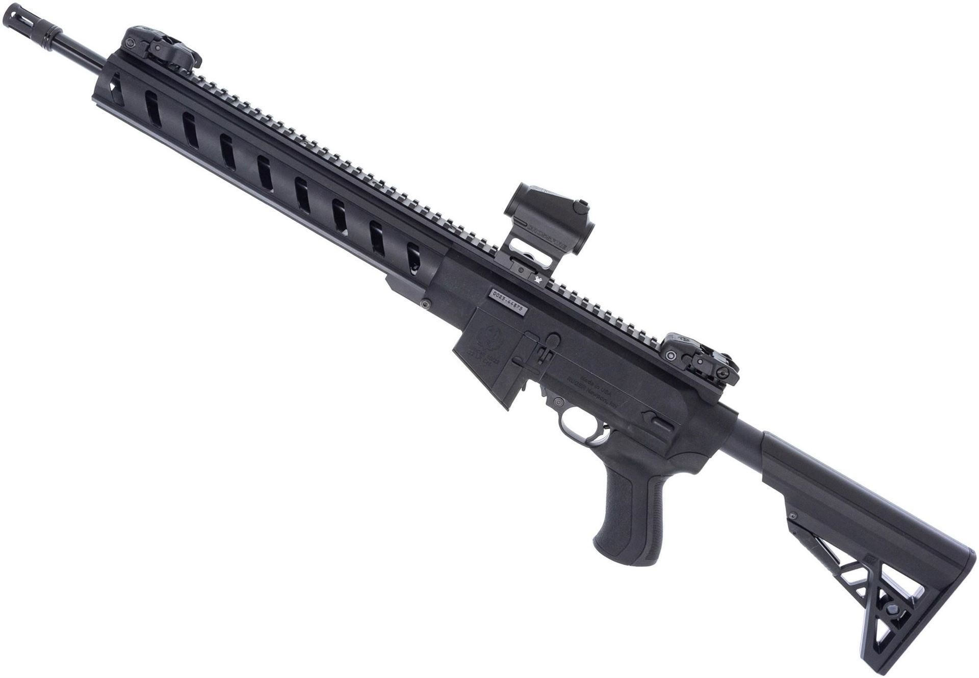 Used Ruger 10/22 Tactical Semi-Auto 22 LR, 16" Barrel, With Vortex ...