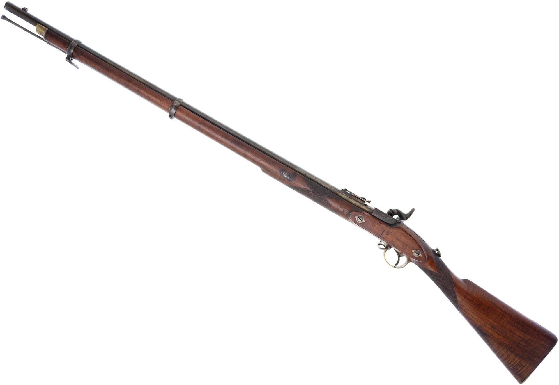 Used Westley Richards Monkey Tail Breech Loading Black Powder Rifle, 36 ...