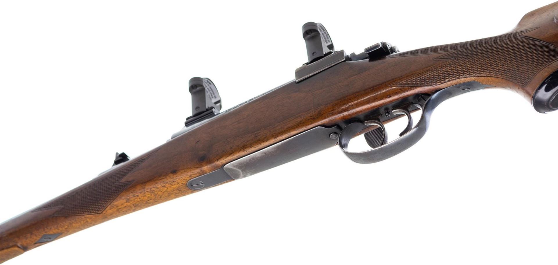 Used BRNO 21H Bolt Action Rifle, 7x57, 21" Barrel with Sights, Double ...
