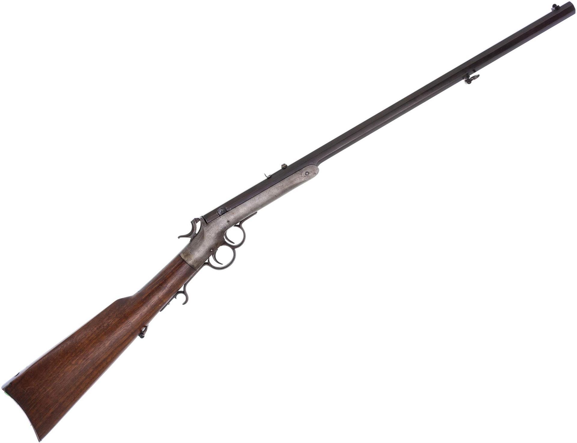 Used Frank Wesson Single-Shot Break-Action 44 Rimfire, 24" Octagon ...
