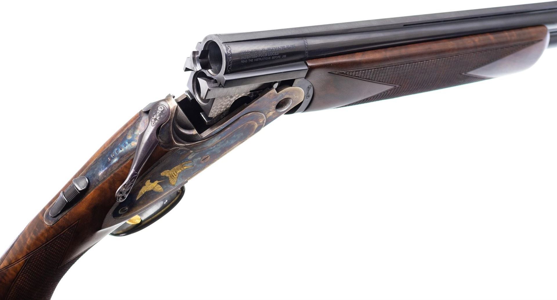 Used Emilio Rizzini Gold Wing SL3 Side Plate Over Under Shotgun - 12ga ...