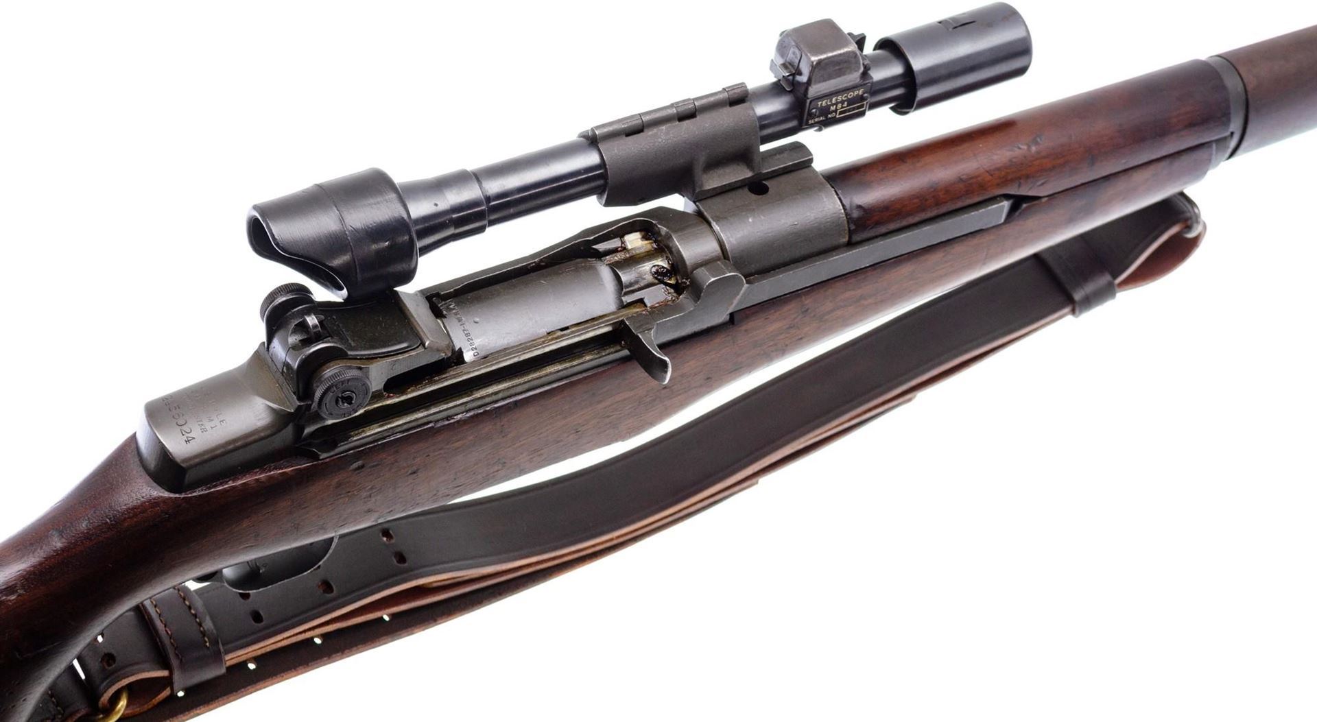 Used Winchester M1D Garand Semi-Auto Rifle, 30-06 Sprg, 24" Barrel ...